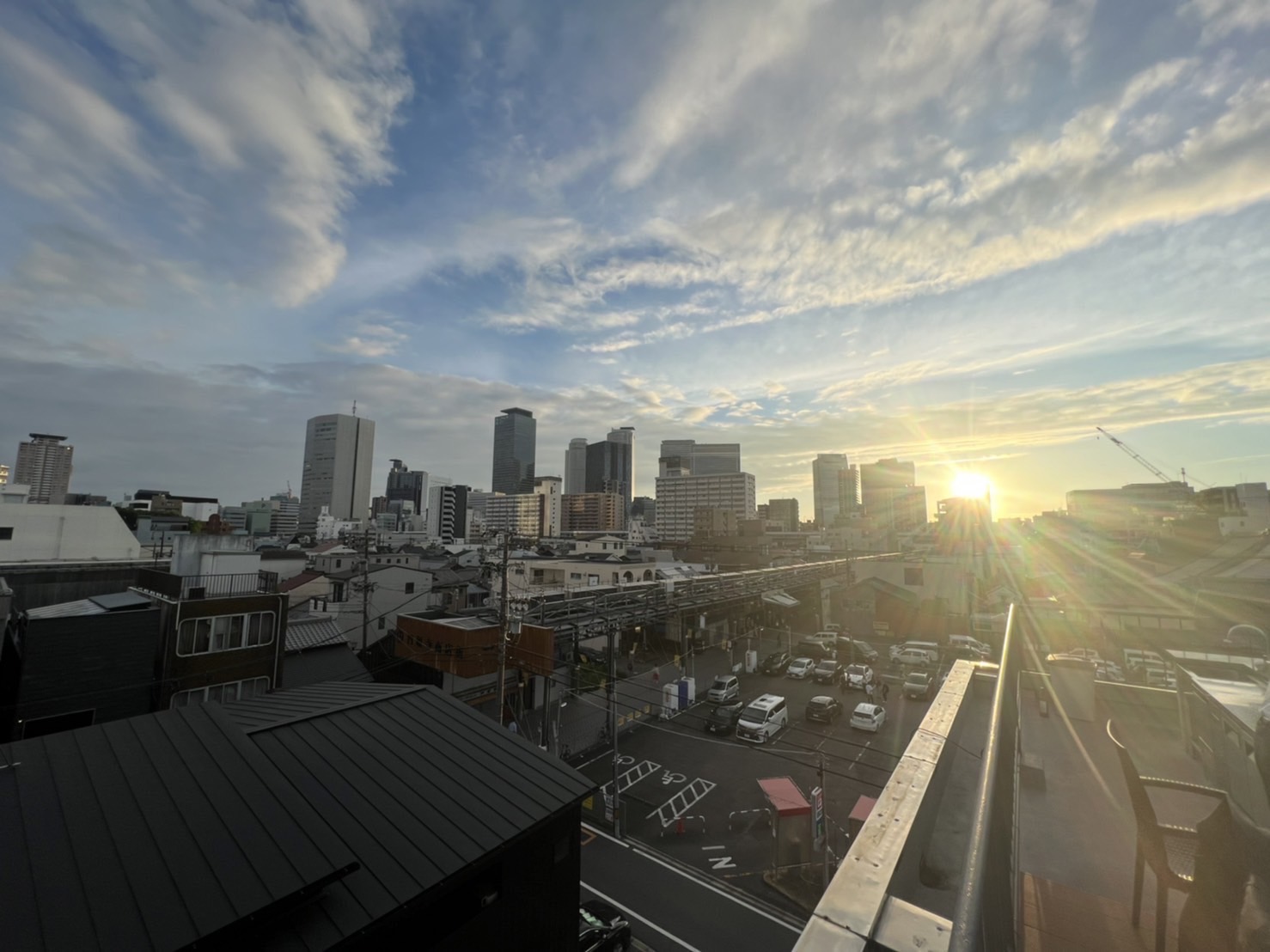 夜景、ルーフトップバーから｜SHIGE WORLD